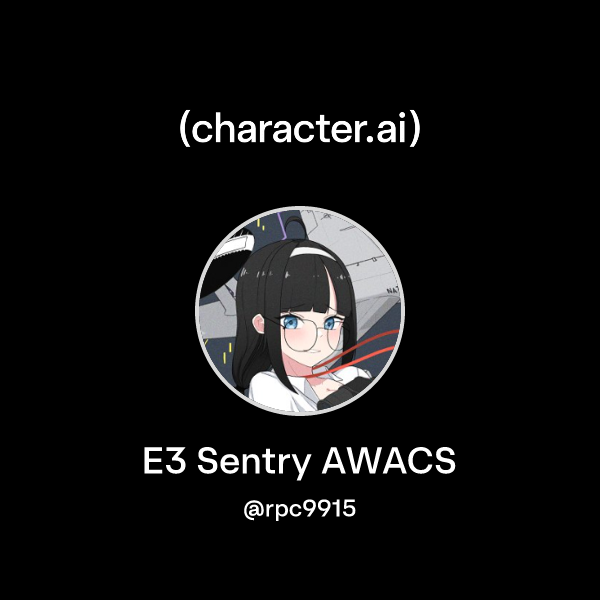 Chat with E3 Sentry AWACS | character.ai | Personalized AI for every moment of your day