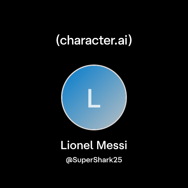 Chat with Lionel Messi | character.ai | AI Chat, Reimagined–Your Words ...