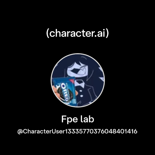 Chat with Fpe lab | character.ai | AI Chat, Reimagined–Your Words. Your ...