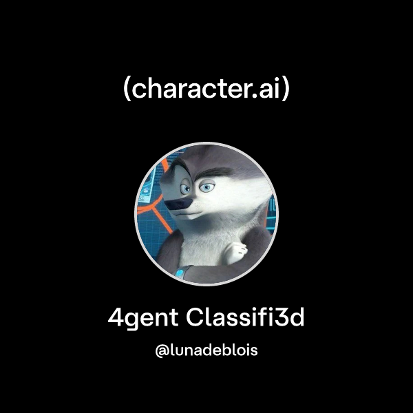 Chat with 4gent Classifi3d | character.ai | AI Chat, Reimagined–Your ...