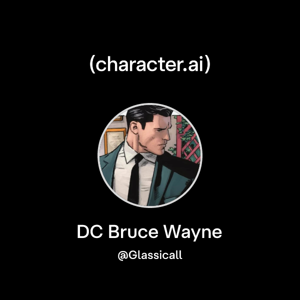 Chat with DC Bruce Wayne | character.ai | AI Chat, Reimagined–Your ...