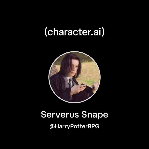 Chat with Serverus Snape | character.ai | Personalized AI for every ...
