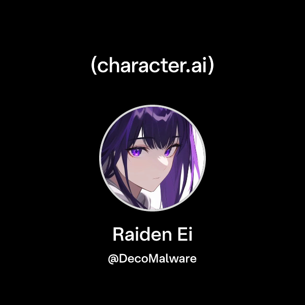 Chat with Raiden Ei | character.ai | AI Chat, Reimagined–Your Words. Your World.