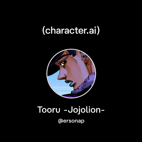 Chat with Tooru -Jojolion- | character.ai | Personalized AI for every ...