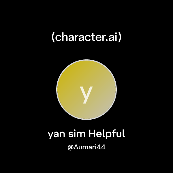 Chat with yan sim Helpful | character.ai | AI Chat, Reimagined–Your ...