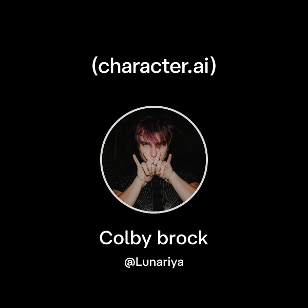 Chat with Colby brock | character.ai | AI Chat, Reimagined–Your Words ...