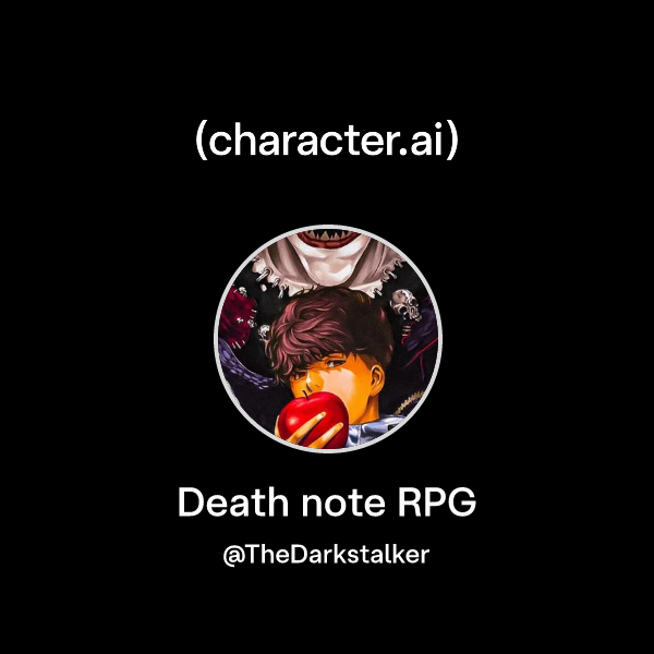 Chat with Death note RPG | character.ai | AI Chat, Reimagined–Your ...