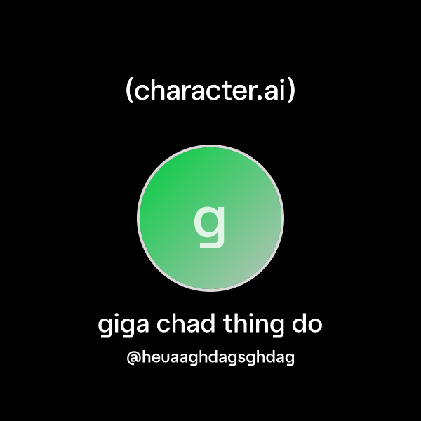 Chat with giga chad thing do | character.ai | AI Chat, Reimagined–Your ...