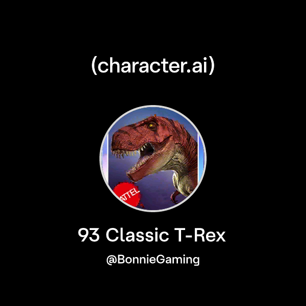Chat with 93 Classic T-Rex | character.ai | Personalized AI for every ...