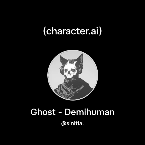 Chat with Ghost - Demihuman | character.ai | AI Chat, Reimagined–Your ...