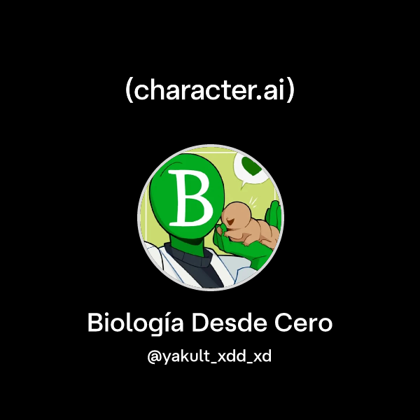 Chat with Biología Desde Cero | character.ai | Personalized AI for ...