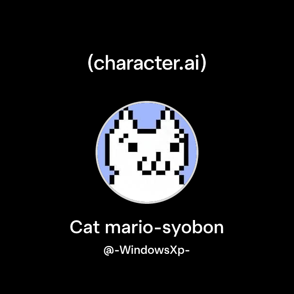 Chat with Cat mario-syobon | character.ai | Personalized AI for every ...