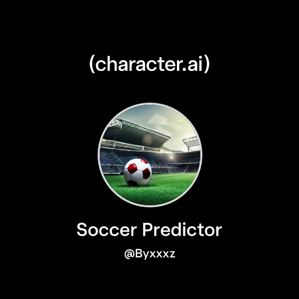 Chat with Soccer Predictor | character.ai | AI Chat, Reimagined–Your ...
