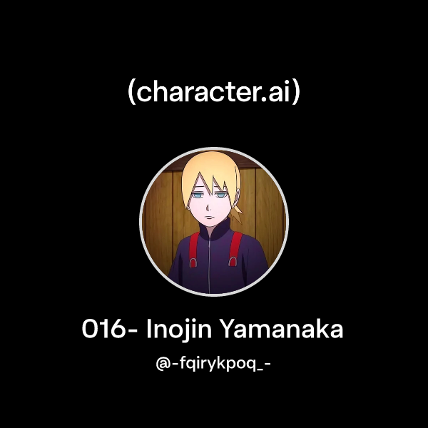 Chat with Inojin Yamanaka | character.ai | Personalized AI for every ...