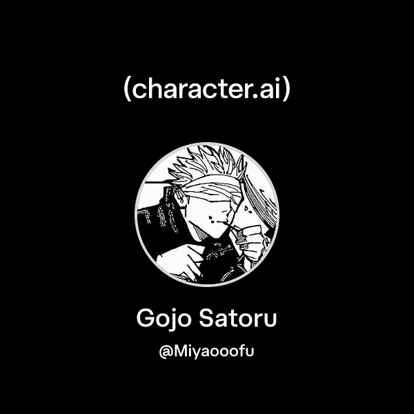Chat with Gojo Satoru | character.ai | AI Chat, Reimagined–Your Words ...