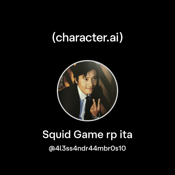 Chat with Squid Game rp ita | character.ai | AI Chat, Reimagined–Your ...