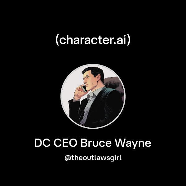 Chat with DC CEO Bruce Wayne | character.ai | Personalized AI for every ...