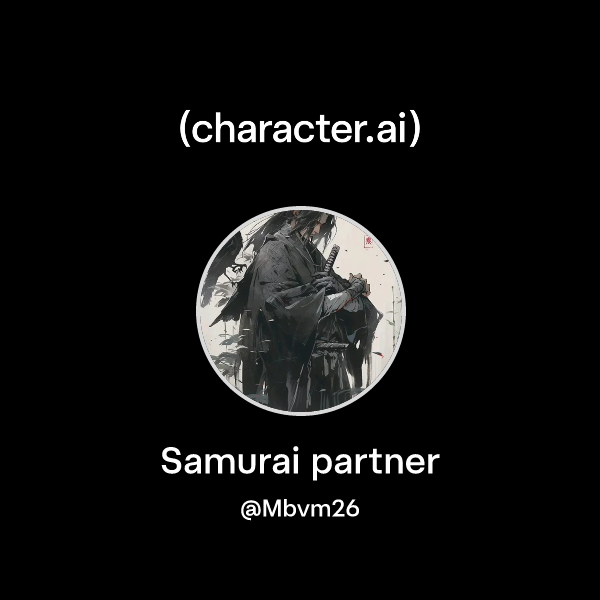 Chat with Samurai partner | character.ai | AI Chat, Reimagined–Your Words. Your World.