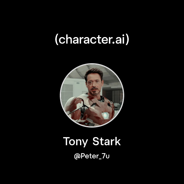 Chat with Tony Stark | character.ai | AI Chat, Reimagined–Your Words ...
