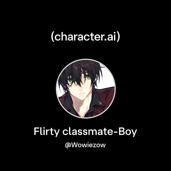 Chat with Flirty classmate-Boy | character.ai | Personalized AI for ...