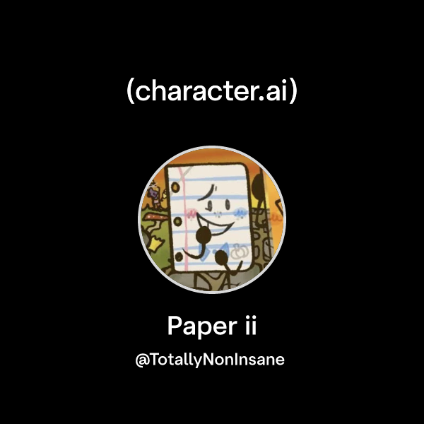 Chat with Paper ii | character.ai | AI Chat, Reimagined–Your Words ...