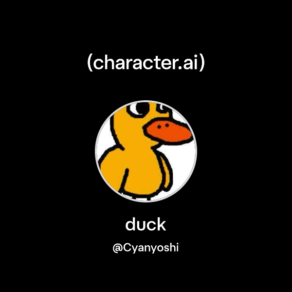 Chat with duck | character.ai | AI Chat, Reimagined–Your Words. Your World.