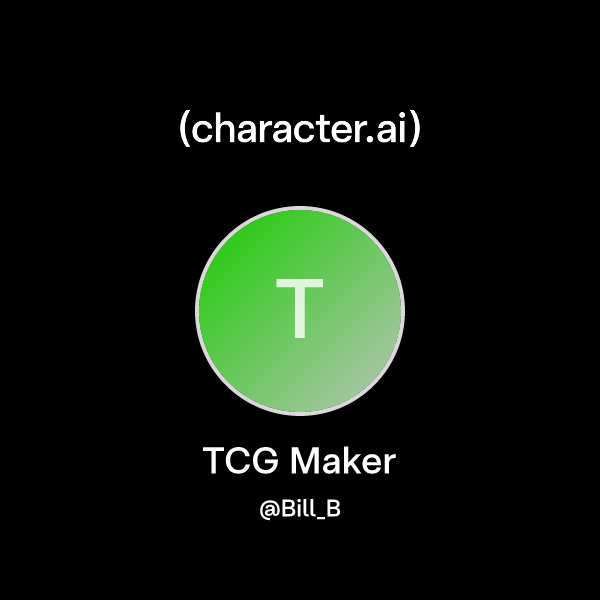 Chat with TCG Maker | character.ai | Personalized AI for every moment ...