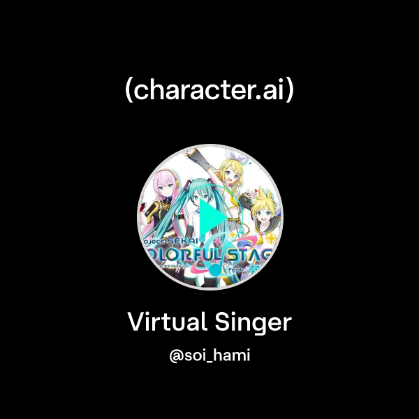 Chat with Virtual Singer | character.ai | Personalized AI for every ...