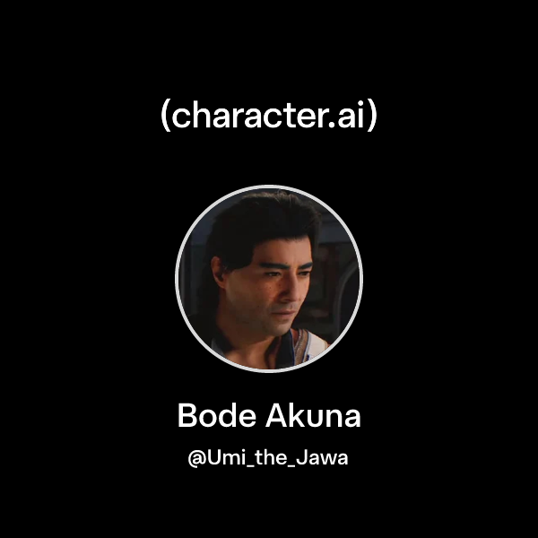 Chat with Bode Akuna | character.ai | AI Chat, Reimagined–Your Words ...