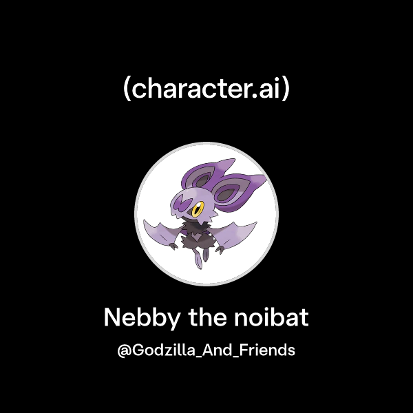 Chat with Nebby the noibat | character.ai | AI Chat, Reimagined–Your ...
