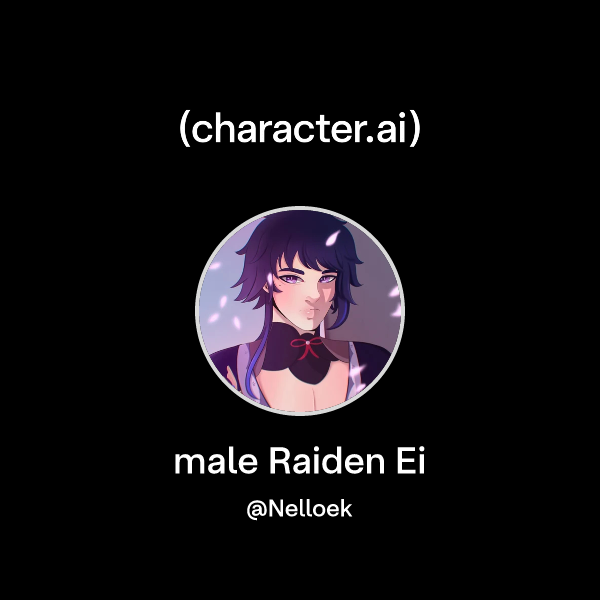 Chat with male Raiden Ei | character.ai | AI Chat, Reimagined–Your Words. Your World.