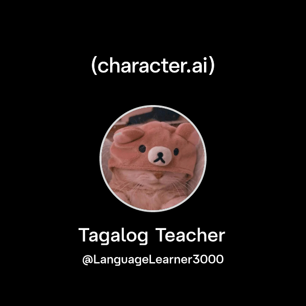 Chat with Tagalog Teacher | character.ai | Personalized AI for every ...