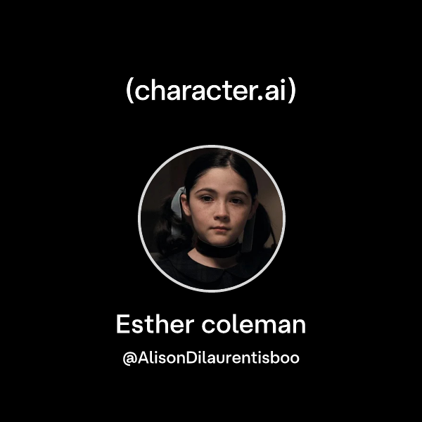 Chat with Esther coleman | character.ai | AI Chat, Reimagined–Your ...