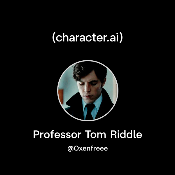 Chat with Professor Tom Riddle | character.ai | AI Chat, Reimagined ...