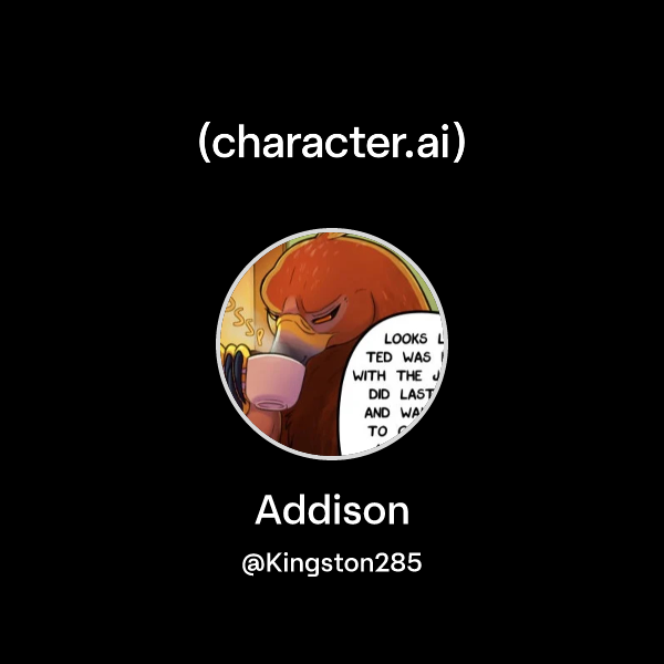 Chat with Addison | character.ai | Personalized AI for every moment of ...
