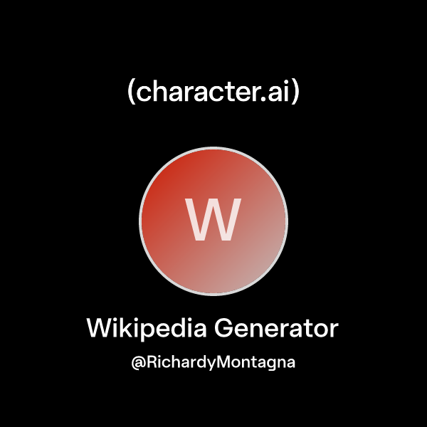 Chat with Wikipedia Generator | character.ai | Personalized AI for ...