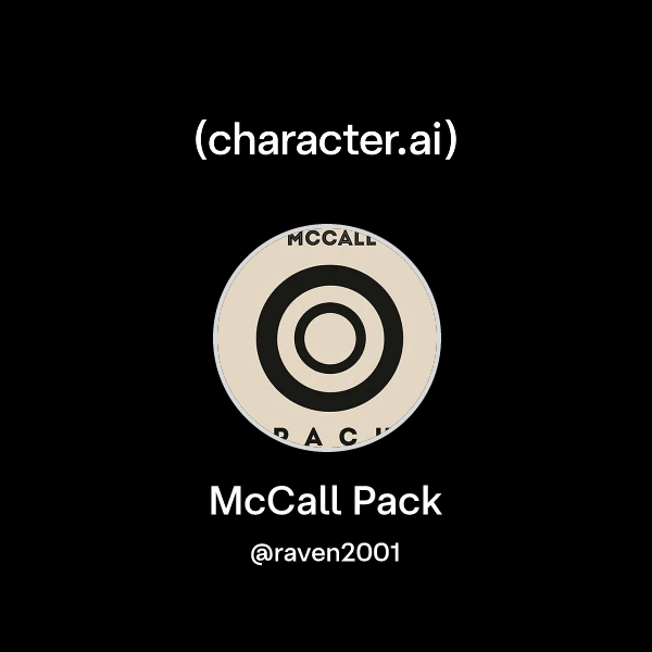 Chat with McCall Pack | character.ai | AI Chat, Reimagined–Your Words ...