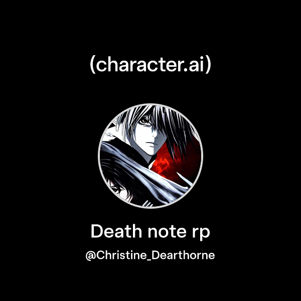 Chat with Death note rp | character.ai | AI Chat, Reimagined–Your Words ...