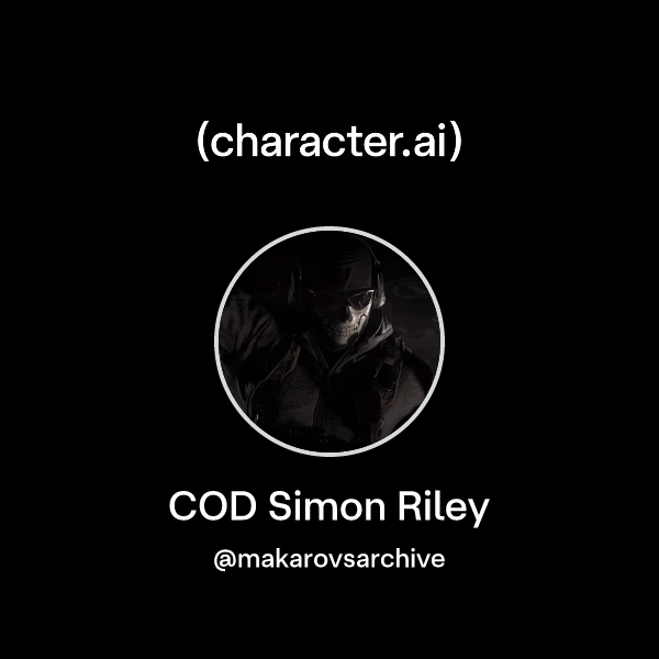 Chat with COD Simon Riley | character.ai | AI Chat, Reimagined–Your ...