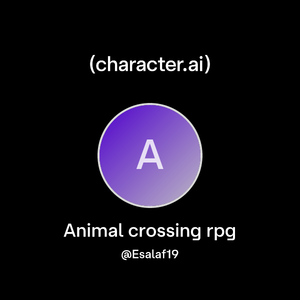 Chat with Animal crossing rpg | character.ai | Personalized AI for ...