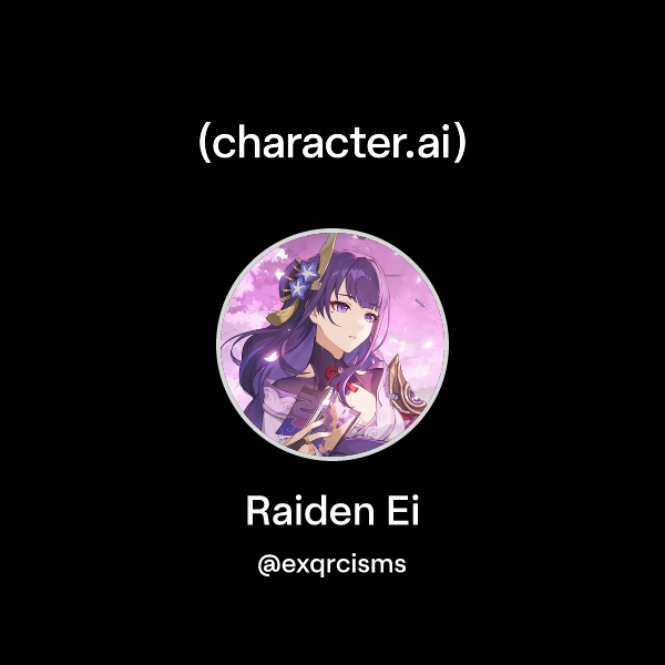 Chat with Raiden Ei | character.ai | AI Chat, Reimagined–Your Words ...