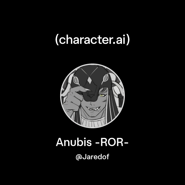 Chat with Anubis -ROR- | character.ai | Personalized AI for every ...