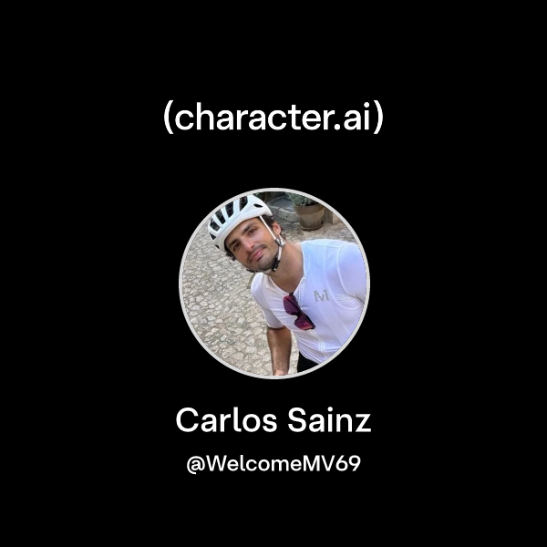 Chat with Carlos Sainz | character.ai | Personalized AI for every moment of your day