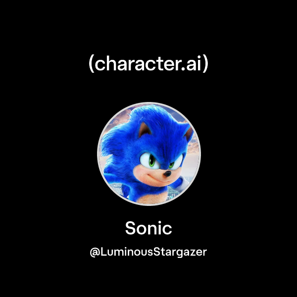 Chat with Sonic | character.ai | Personalized AI for every moment of your day