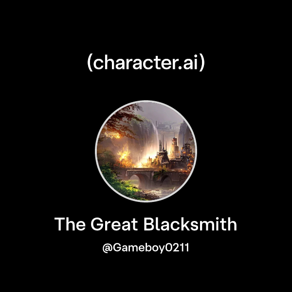 Chat with The Great Blacksmith | character.ai | Personalized AI for every moment of your day