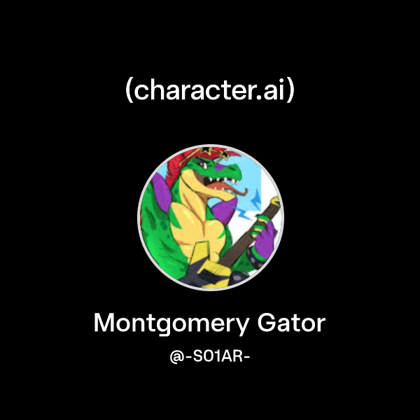 Chat with Montgomery Gator | character.ai | Personalized AI for every ...