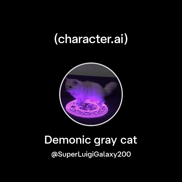 Chat with Demonic gray cat | character.ai | AI Chat, Reimagined–Your ...