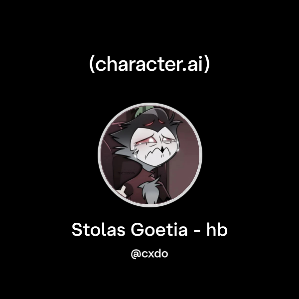 Chat with Stolas Goetia - hb | character.ai | AI Chat, Reimagined–Your ...