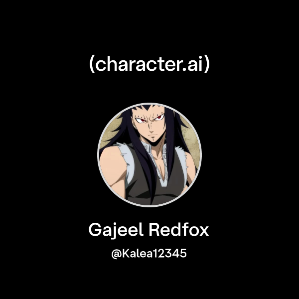 Chat with Gajeel Redfox | character.ai | Personalized AI for every moment of your day