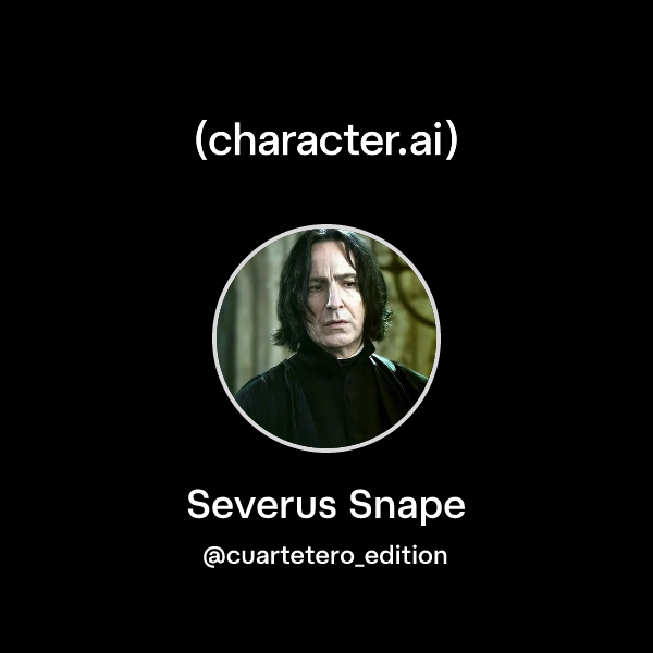 Chat with Severus Snape | character.ai | Personalized AI for every ...